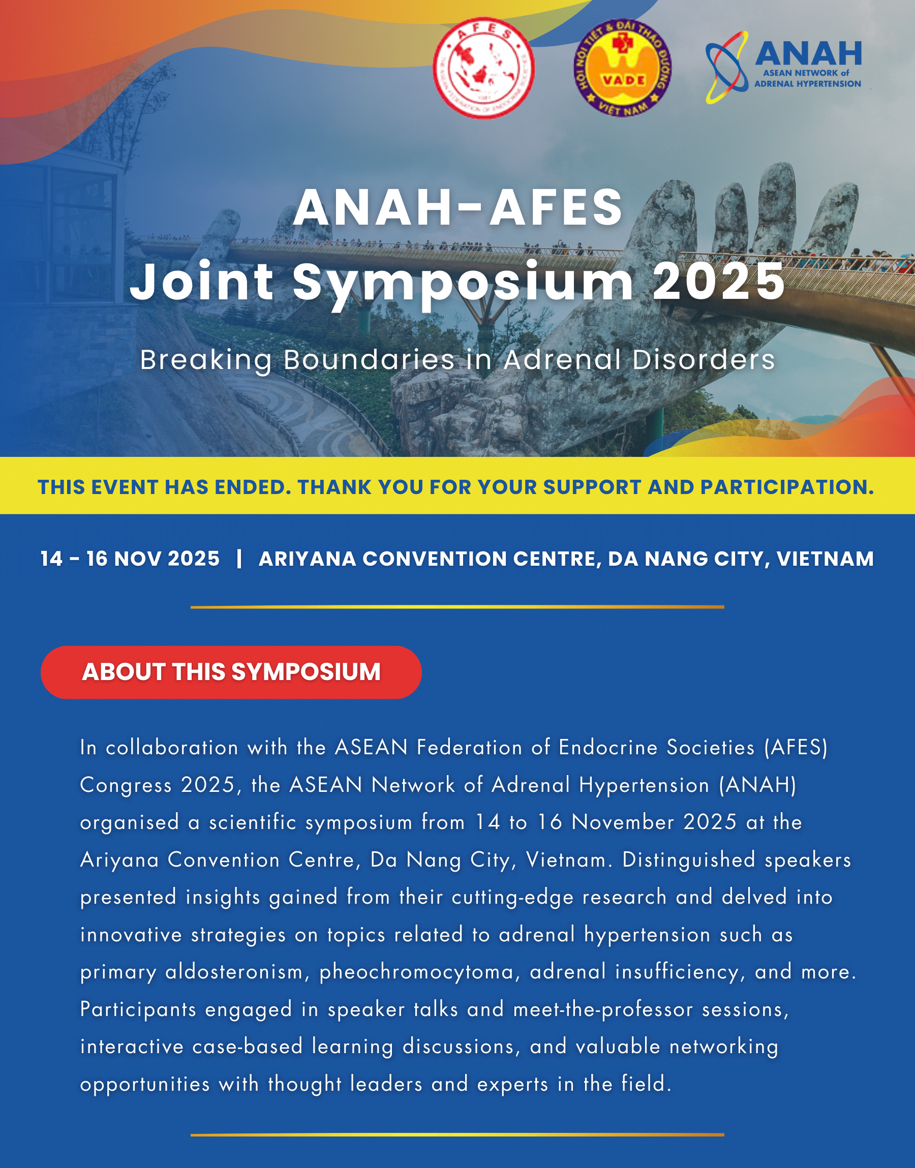 ANAH AFES Joint Symposium 2025